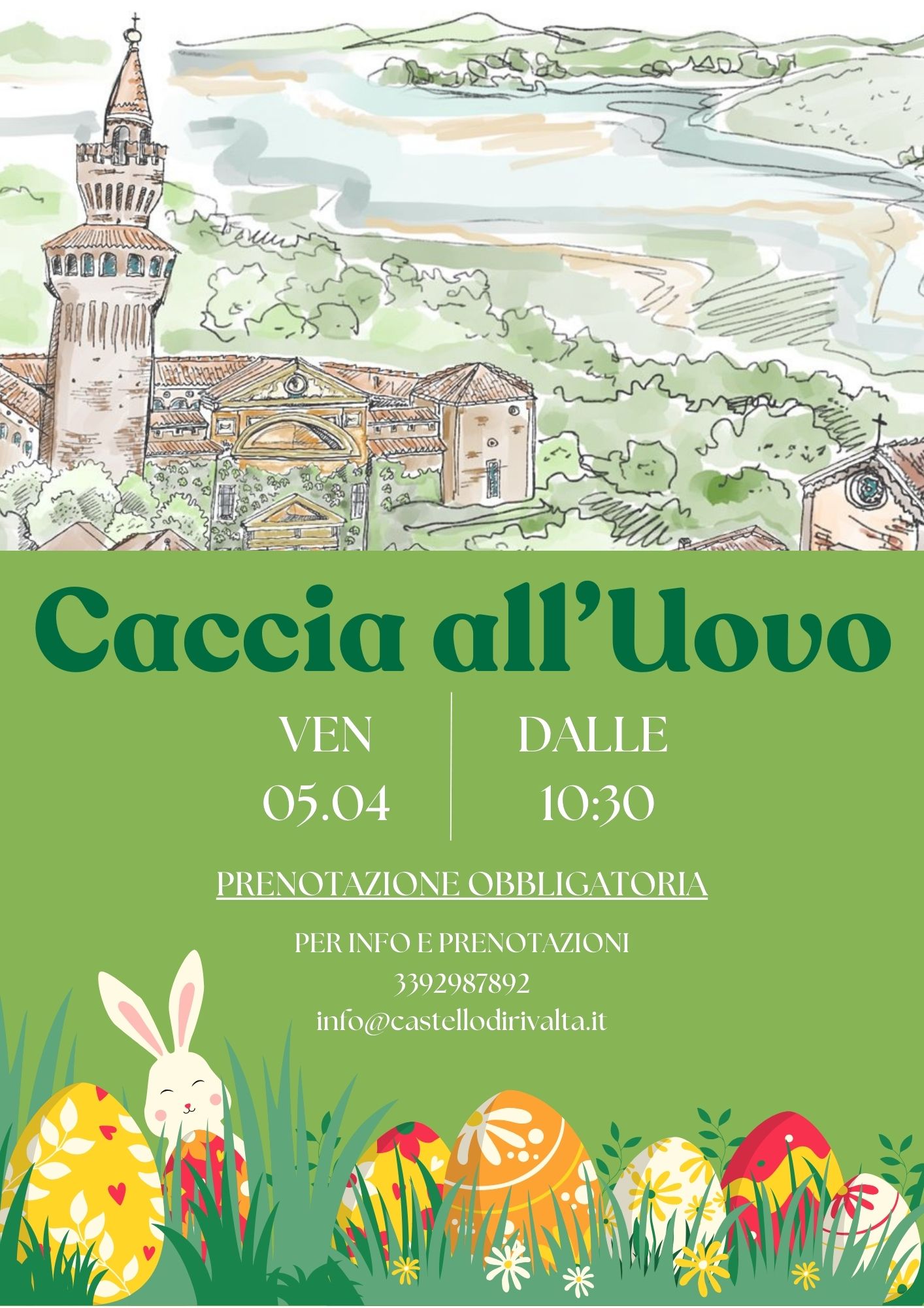 Caccia all'Uovo - Pasqua 2026 | Castello di Rivalta | Blog | Castelli ...